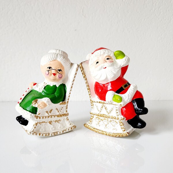 Santa Claus in a Rocking Chair - Etsy