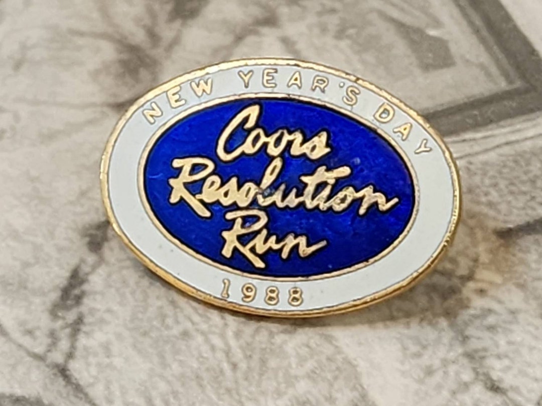 Vintage Coors Beer Run, New Year's Day, Coors Resolution Run, 1988 ...