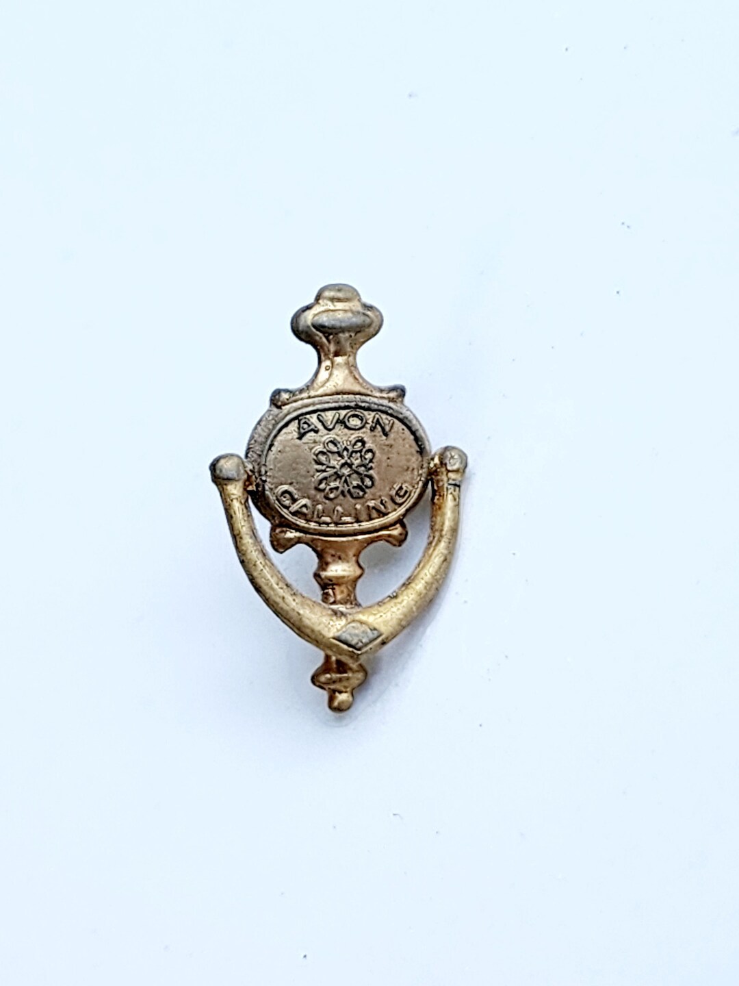 Vintage Avon Calling Pin, Door Knocker Lapel Pin, 1970s Advertising ...