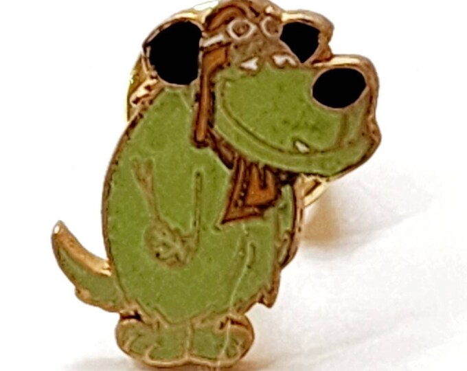 Muttley Enamel Pin, Wacky Races Cartoon Dog Lapel Pin, Childhood ...
