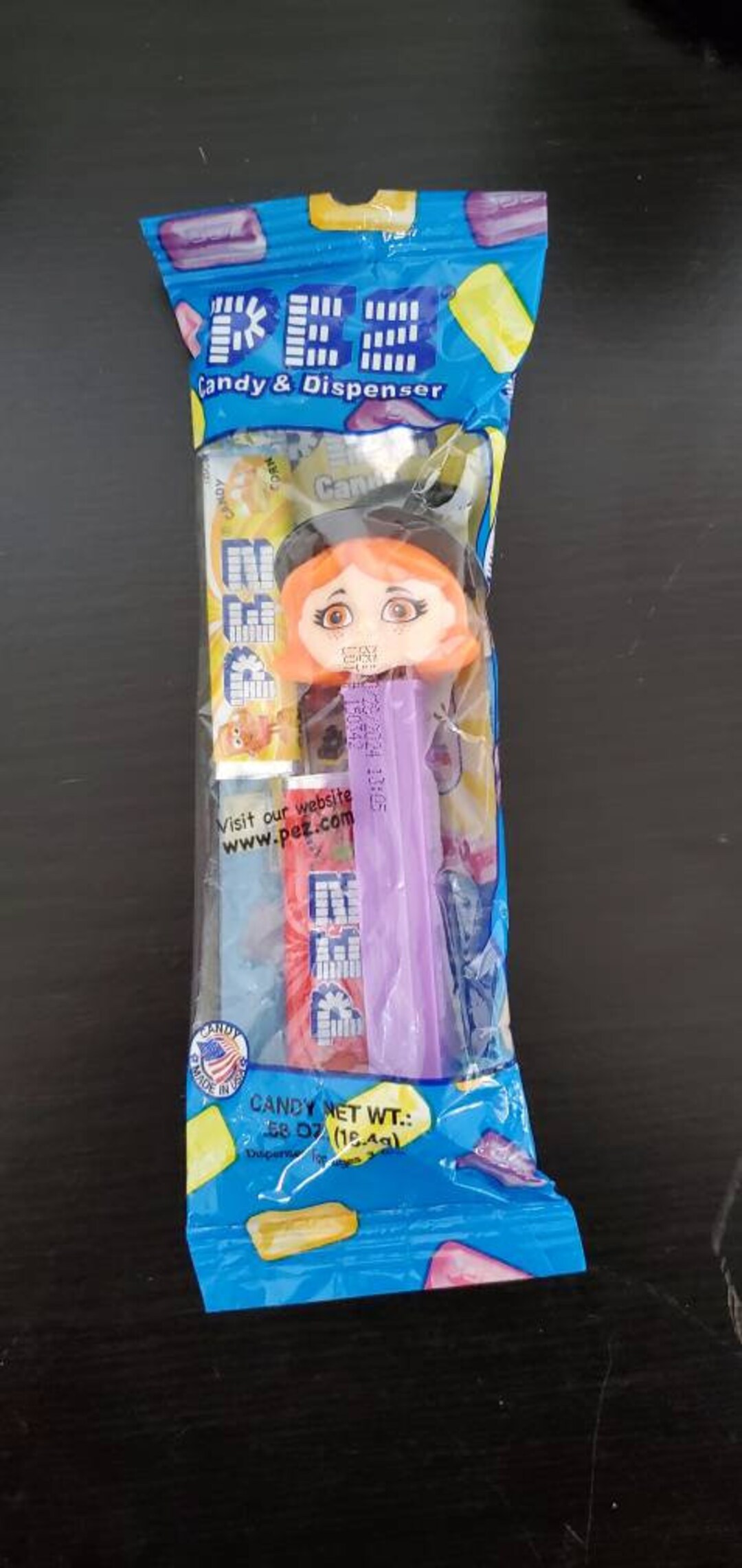 Witch PEZ Toy, Halloween Pez, Orange Hair Witch, Halloween Wreath ...