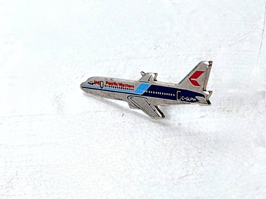 Pacific Western Airlines Lapel Pin Etsy