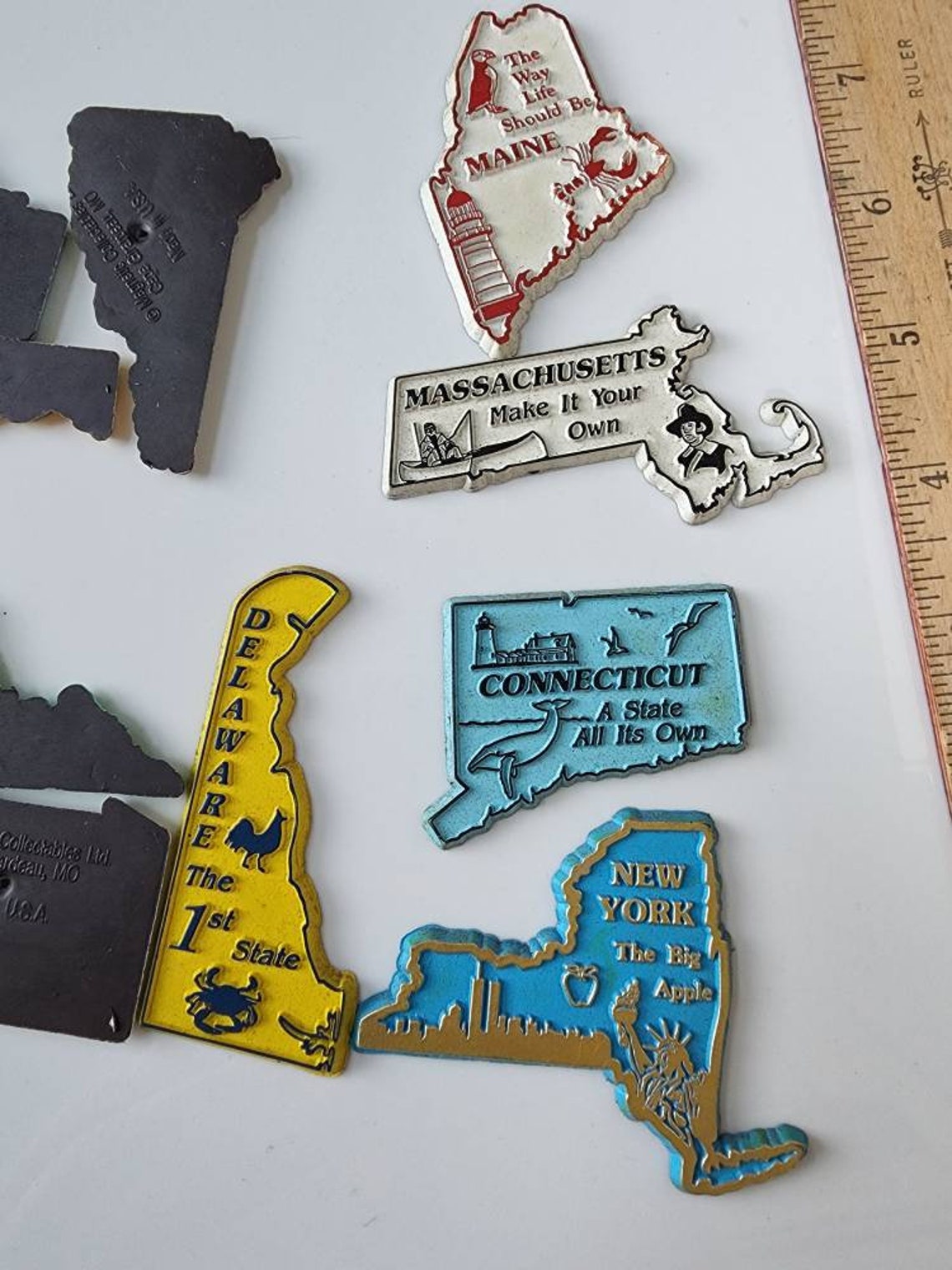 Statehood Magnets You Choose State Fridge Magnets Northeast - Etsy