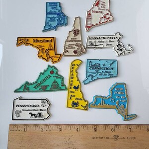 Statehood Magnets, You Choose State, Fridge Magnets, Northeast States ...