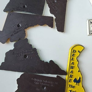 Statehood Magnets, You Choose State, Fridge Magnets, Northeast States ...