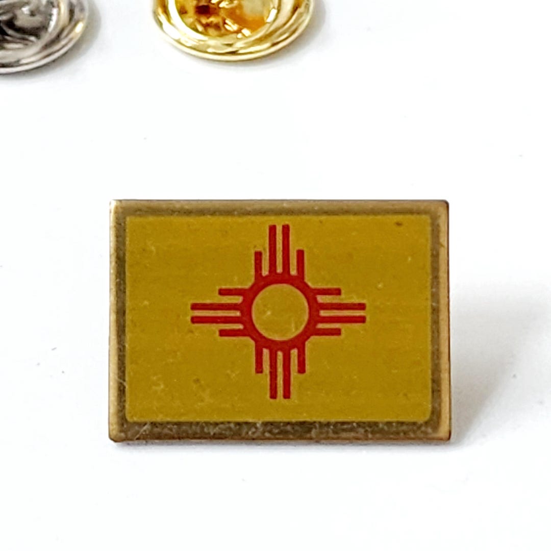Vintage Lapel Pin State of Mexico Flag - Etsy