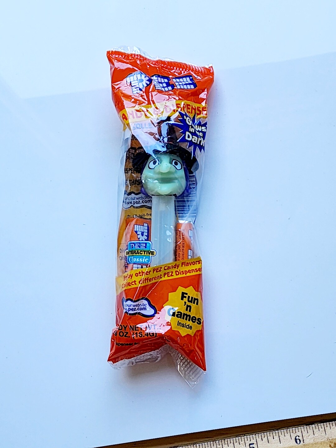 PEZ Halloween Witch, Glows in the Dark, NOS Candy Dispenser Collectible ...