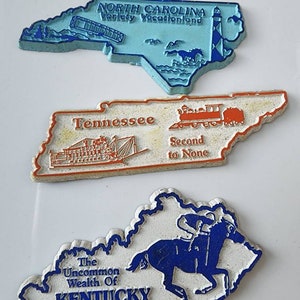 Statehood Magnets, You Choose State, Fridge Magnets, Northeast States ...