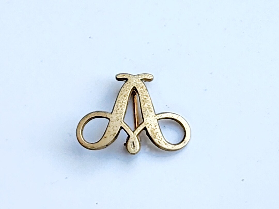 Vintage Avon Letter "a" Avon Brooch Pin, Sales Representative - Etsy