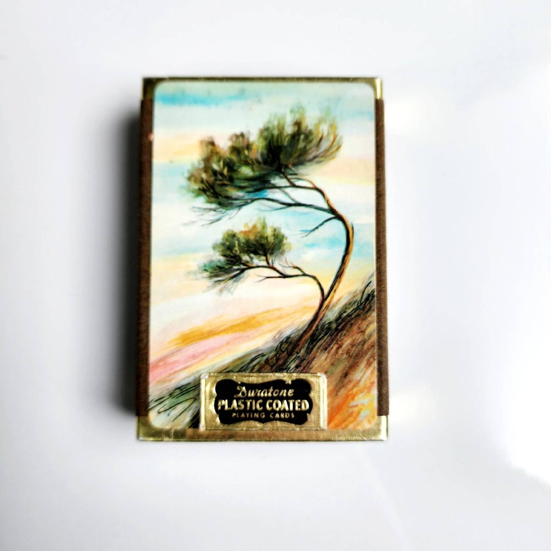 Duratone Playing Card Deck, Coastal Tree Image, Nature Inspiration ...
