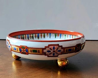 W A Pickard Hand-painted China Dessert Plate - Etsy