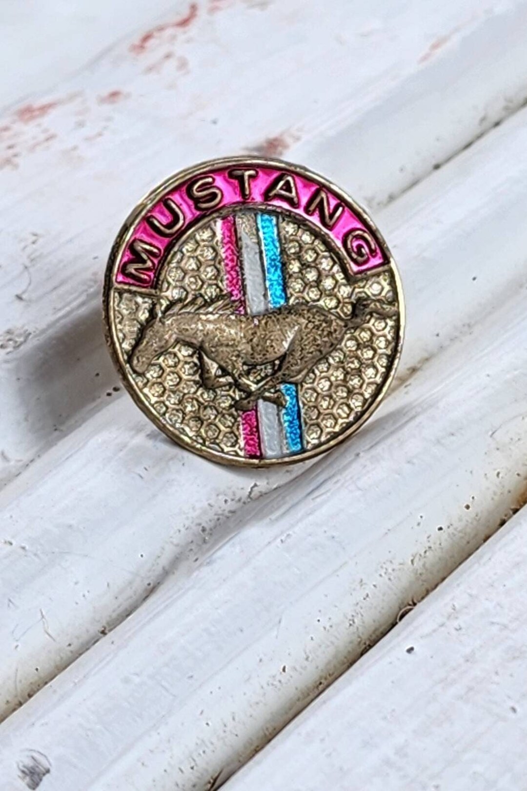 Mustang Lapel Pin Ford Mustang Car Deal Lapel Pin Mid - Etsy