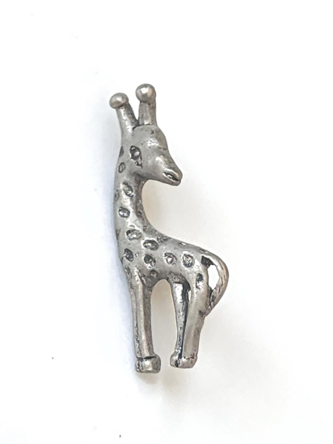 Vintage Giraffe Metal Lapel Pin, African Wild Animal Pin, Pewter Animal ...