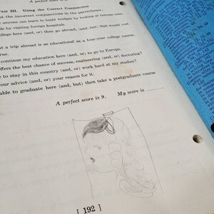 Vintage Student Workbook, Practice Activities, High School Senior ...