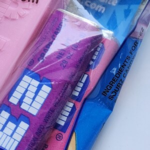 PEZ Black Skunk Candy Dispenser, Pink Base Green Eye Skunk Animal, - Etsy