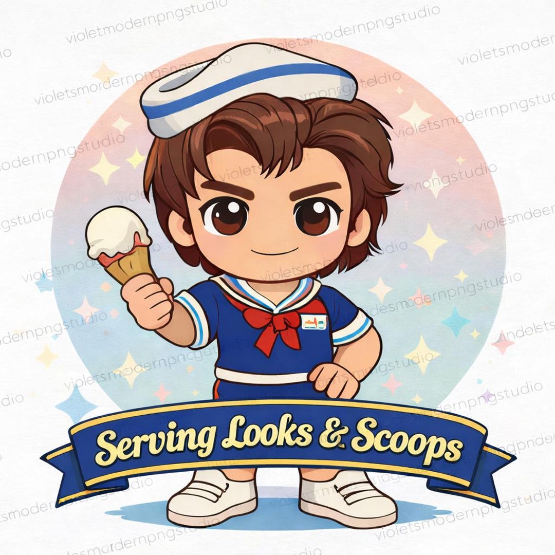Stranger Things Steve Harrington Chibi Bundle • Digital Download • 3 ...
