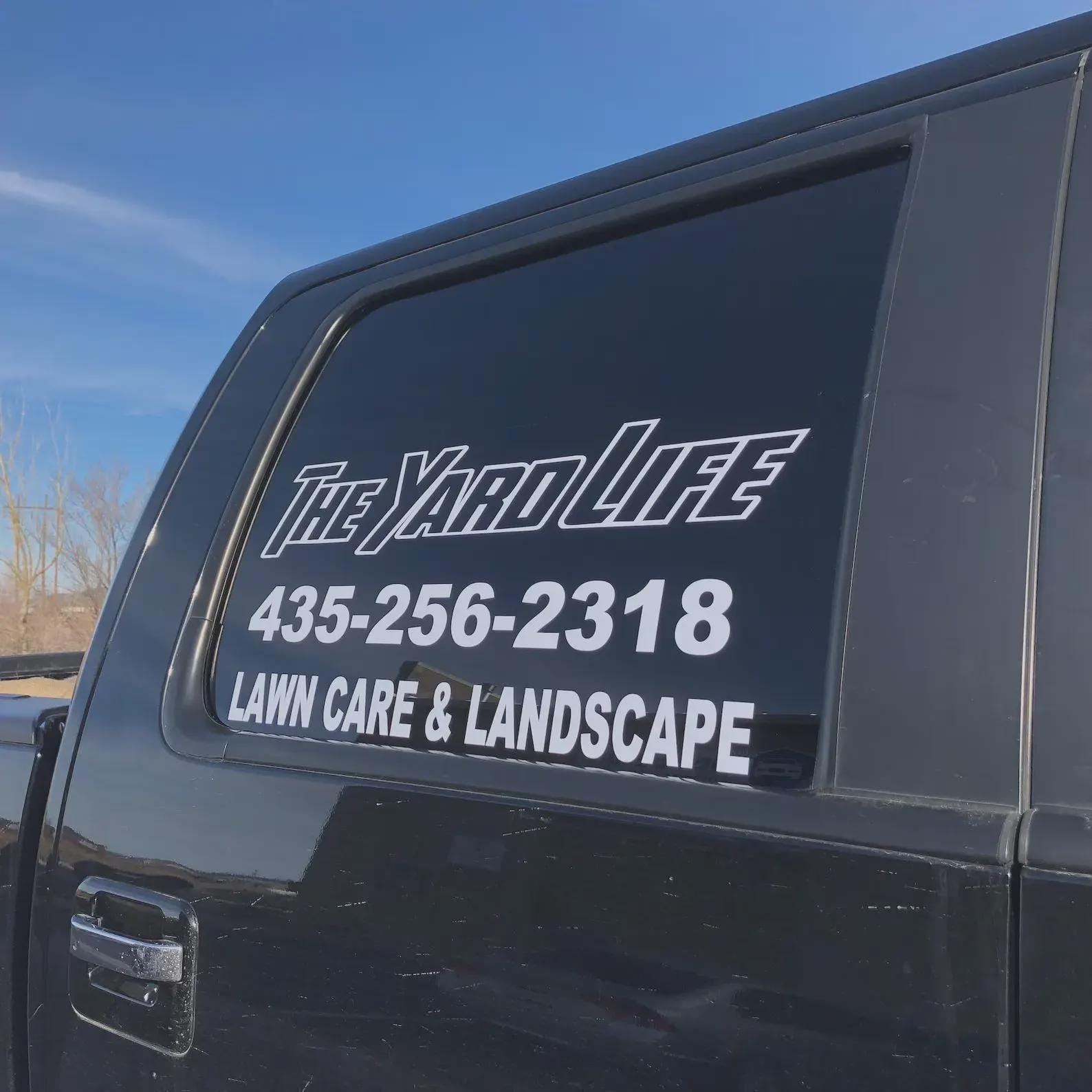 Back Window Decal – Custom Logo, Text, QR Code or Artwork Sticker for ...