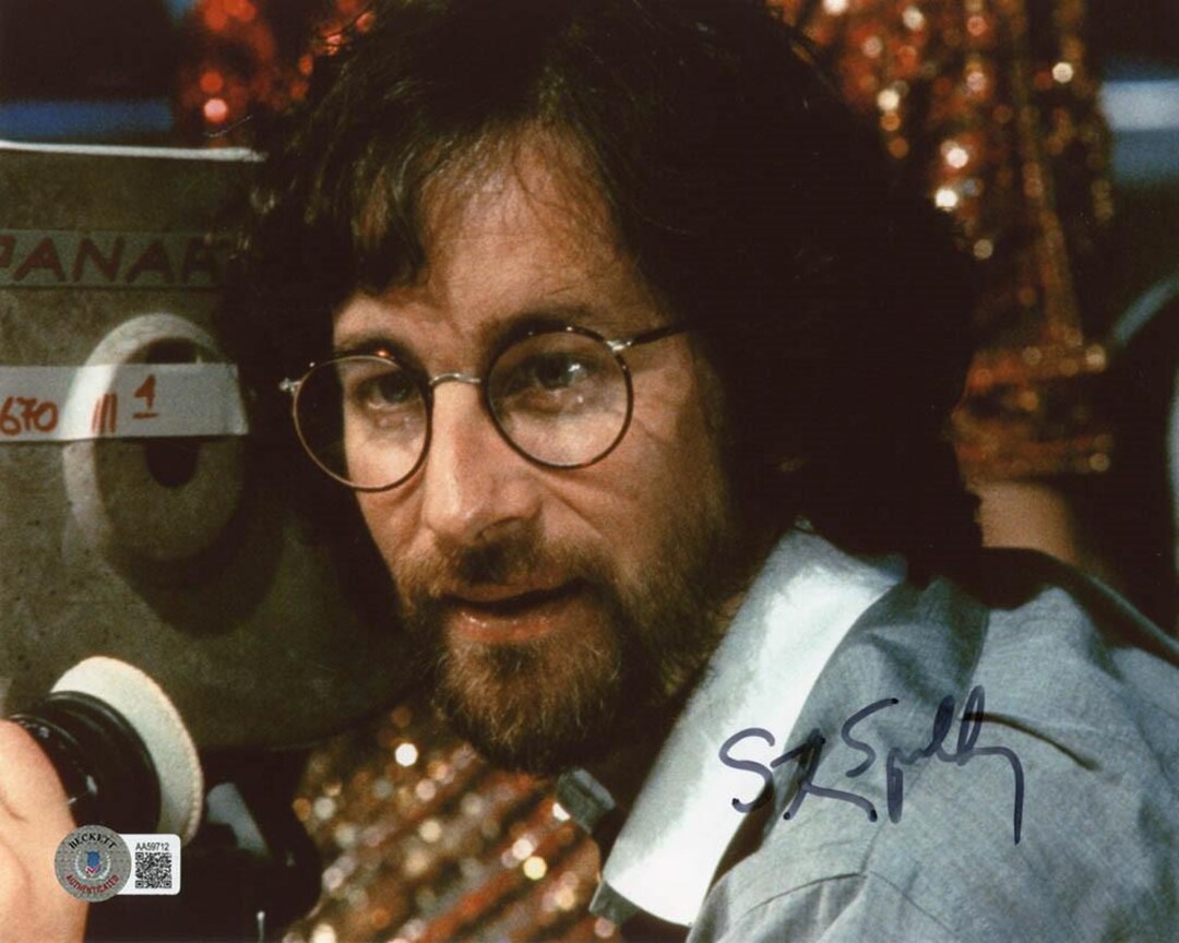Steven Spielberg Autographed Photo | 8x10 | Certified by BAS - Etsy