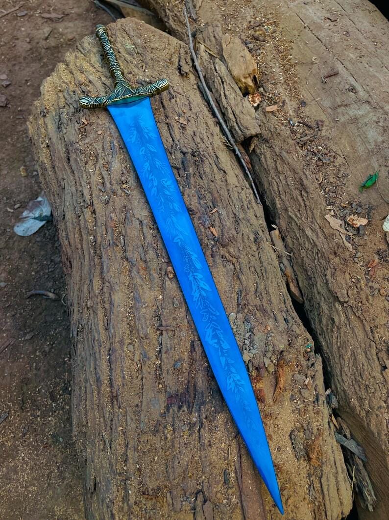 Handmade Dark Moon Sword Replica – Full Metal Dark Souls Cosplay Sword ...