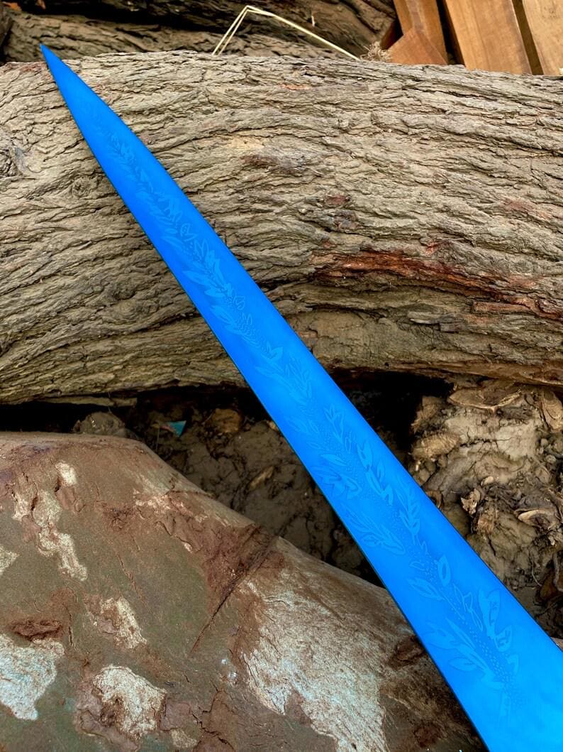 Handmade Dark Moon Sword Replica – Full Metal Dark Souls Cosplay Sword ...