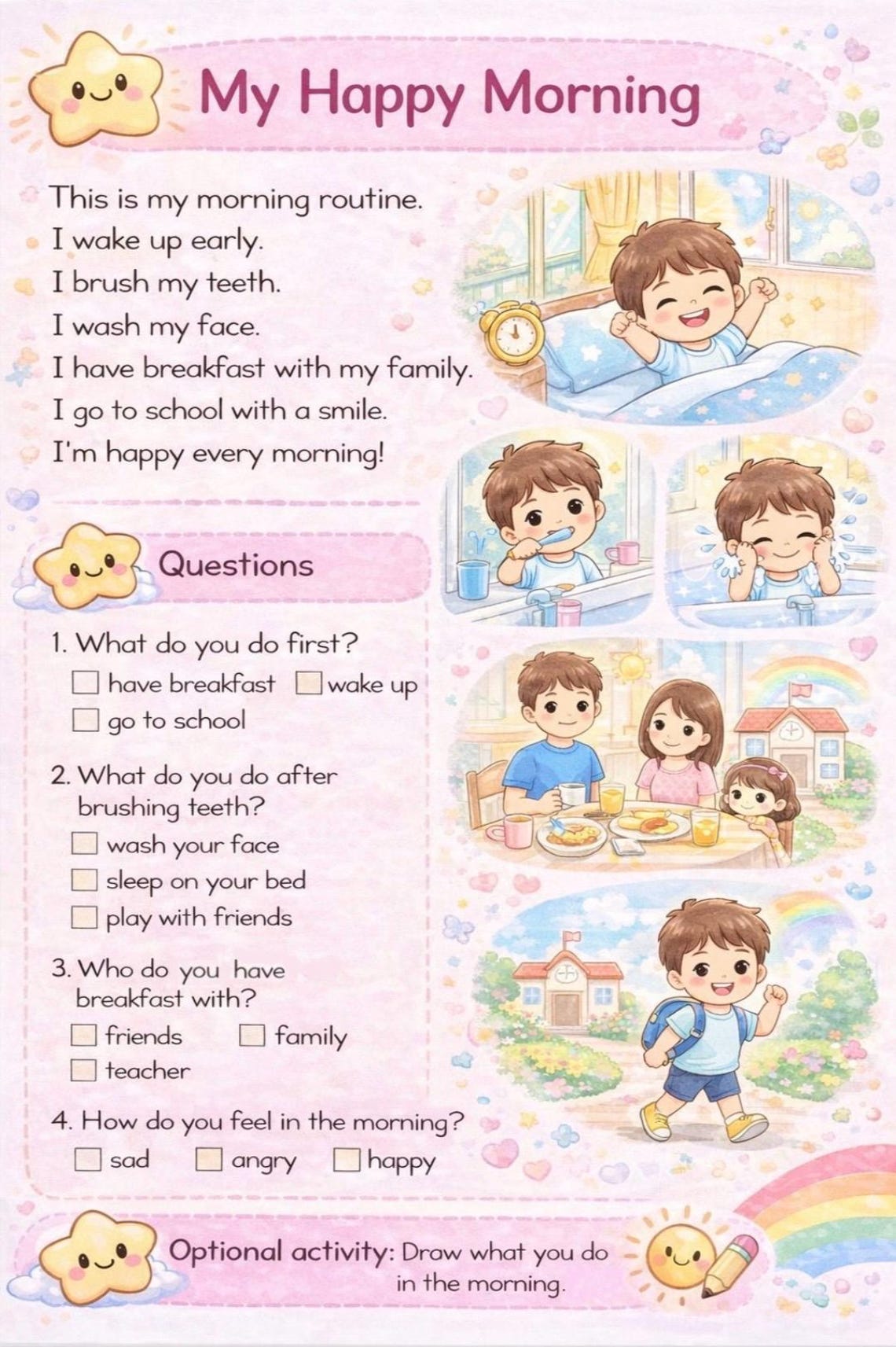 Reading Comprehension 2: 15 Short Stories With Exercises and Answer ...