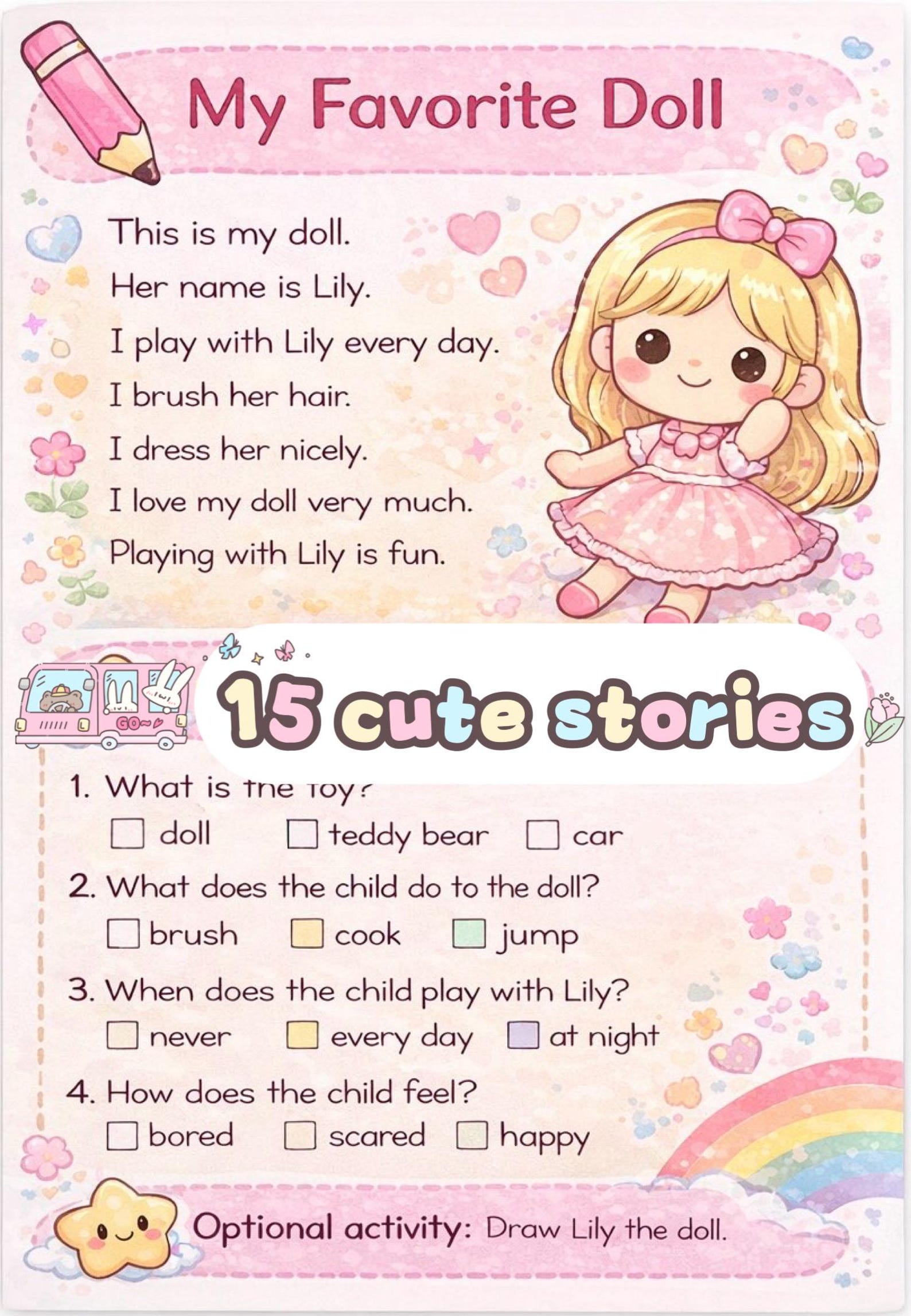Reading Comprehension 2: 15 Short Stories With Exercises and Answer ...