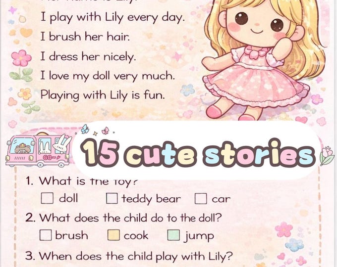 Reading Comprehension 2: 15 Short Stories With Exercises and Answer ...