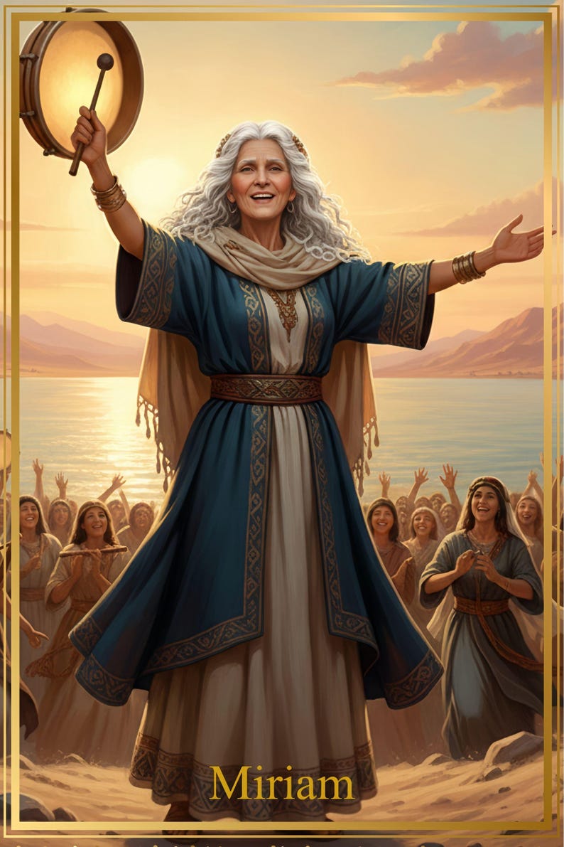 Women of the Old Testament Art Prints, Bible Study, Christian Portraits ...
