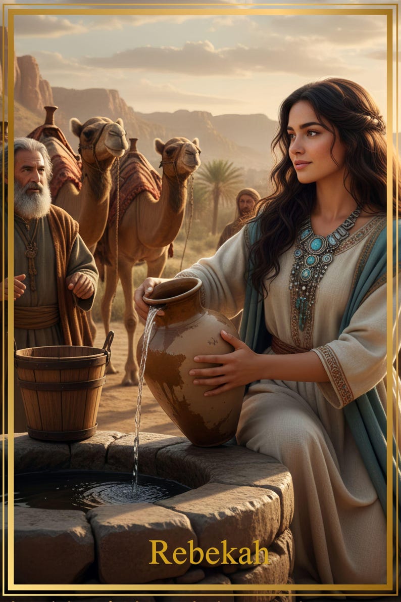 Women of the Old Testament Art Prints, Bible Study, Christian Portraits ...