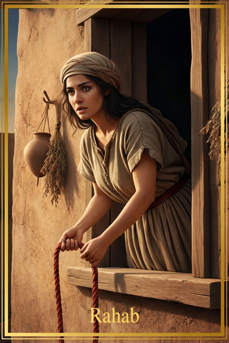 Women of the Old Testament Art Prints, Bible Study, Christian Portraits ...