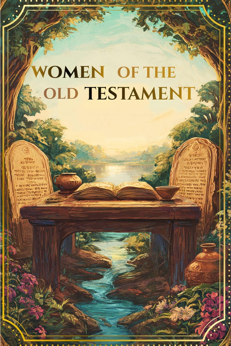 Women of the Old Testament Art Prints, Bible Study, Christian Portraits ...