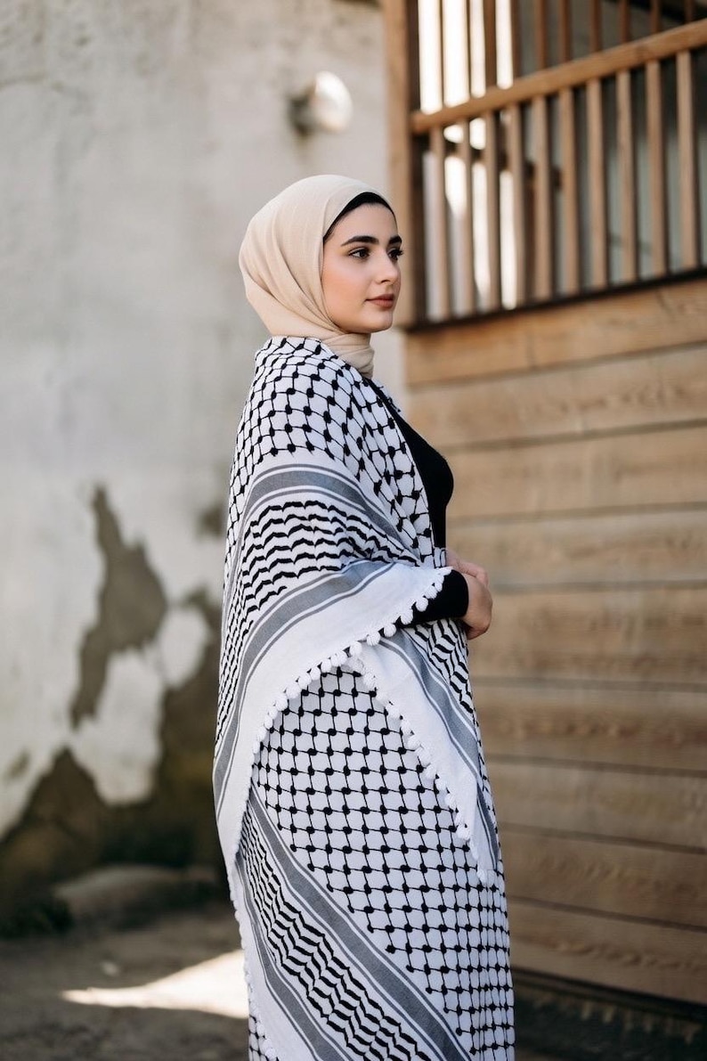 Palestinian Keffiyeh Wrap Skirt – Iconic Heritage Design - Etsy