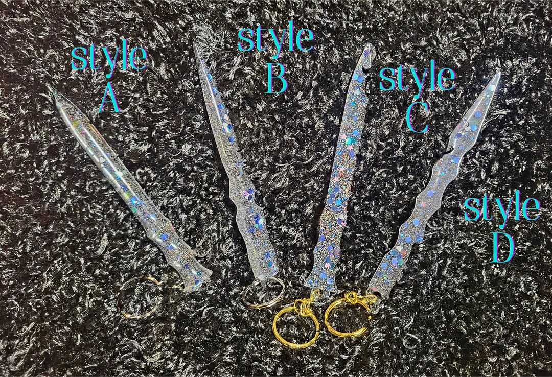 Wand Keychains Various Colors and Styles - Etsy