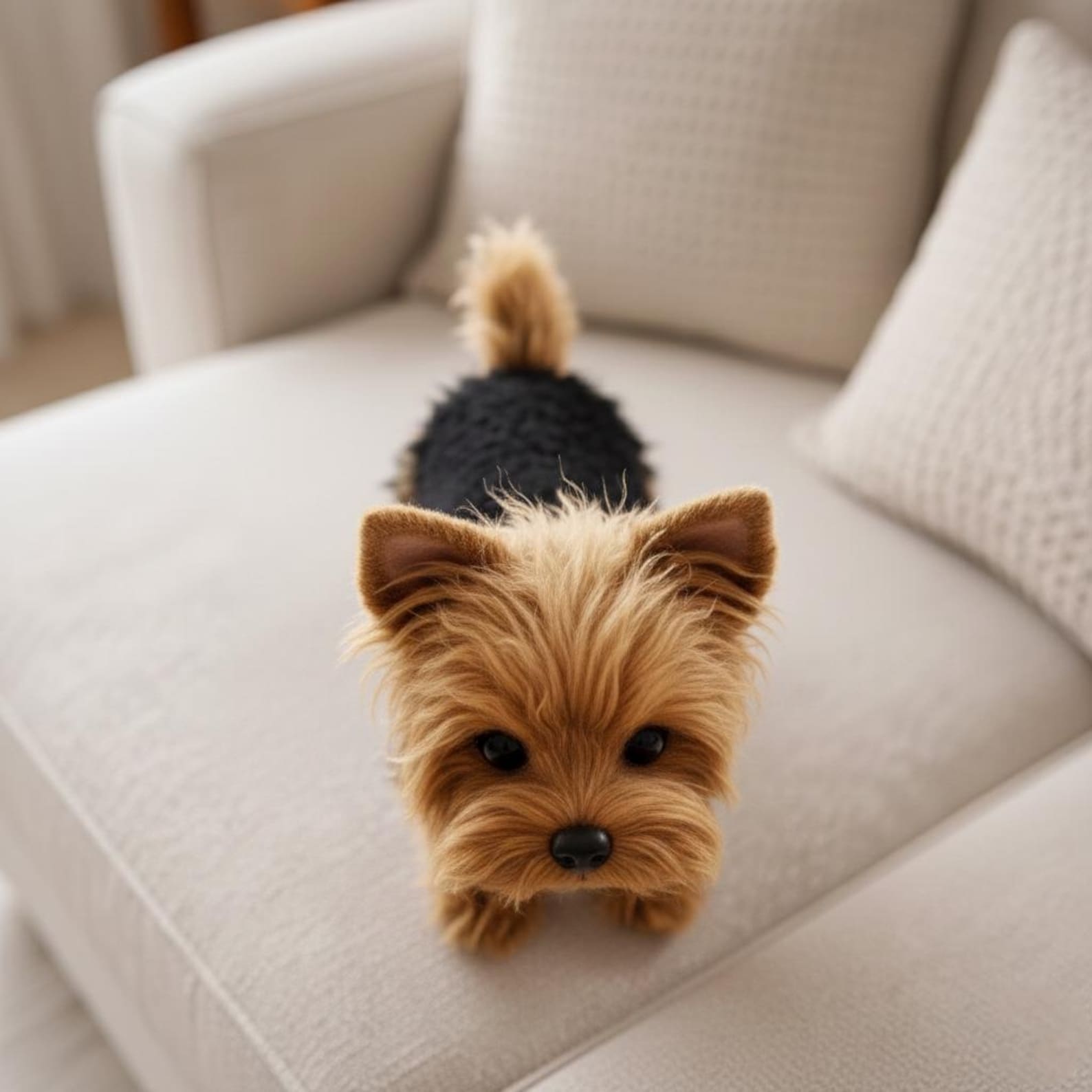 Realistic Yorkie Dog Amigurumi Crochet Pattern | Cute Yorkie Plush ...