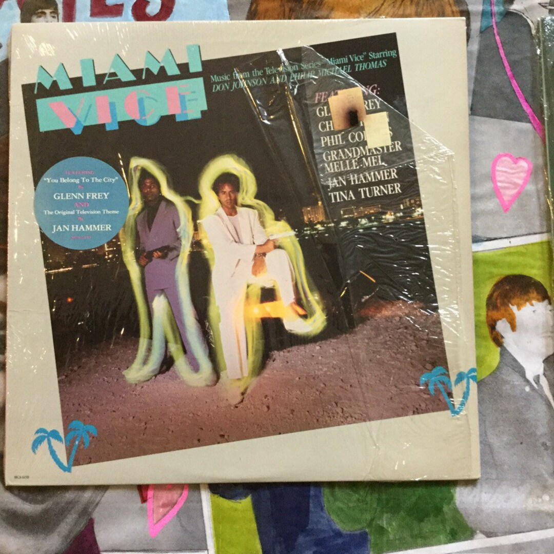 Miami Vice Volume One 1985 in Shrink Nm - Etsy