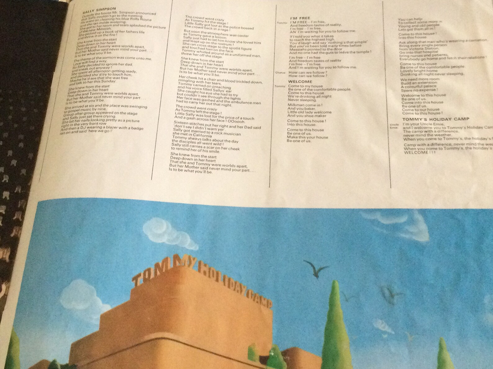The Who Double Classic Lp on Decca 1st Rock Opera 1969 4th Lp Album ...