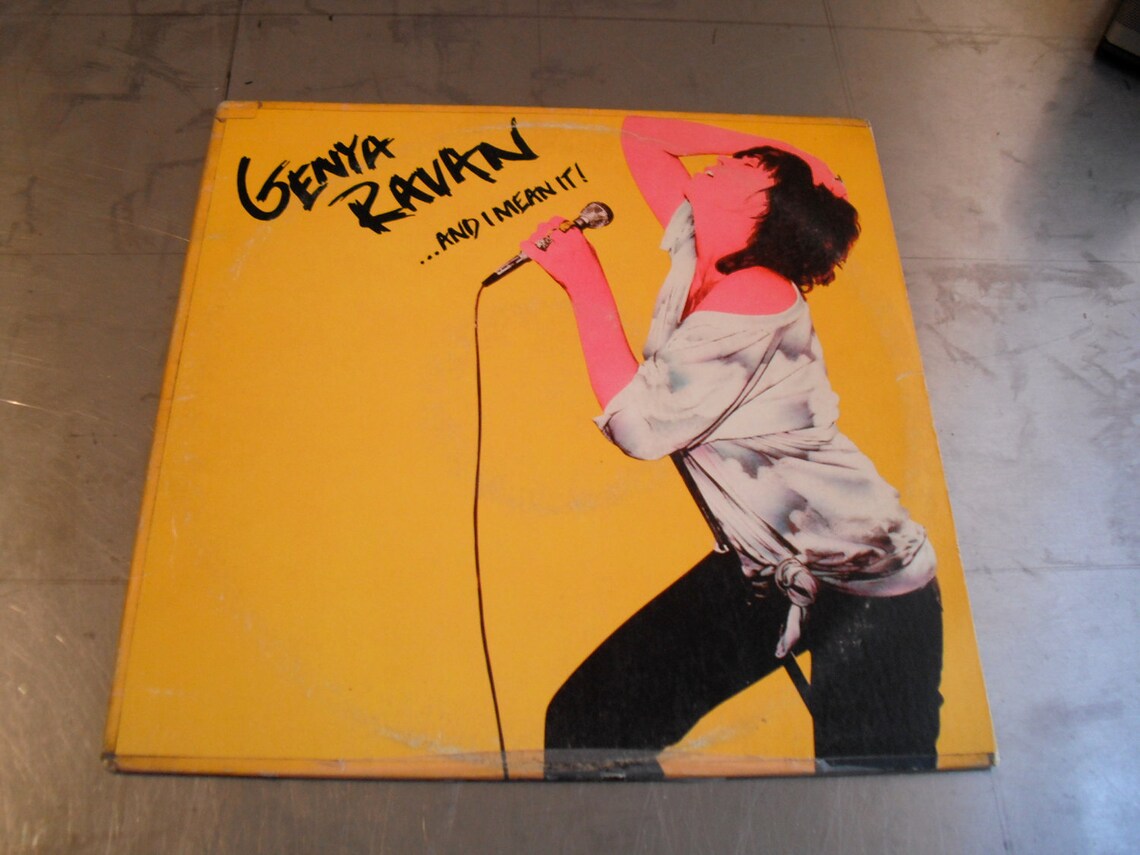 Genya Raven and I Mean It on 20th Century Fox Records 1979 | Etsy