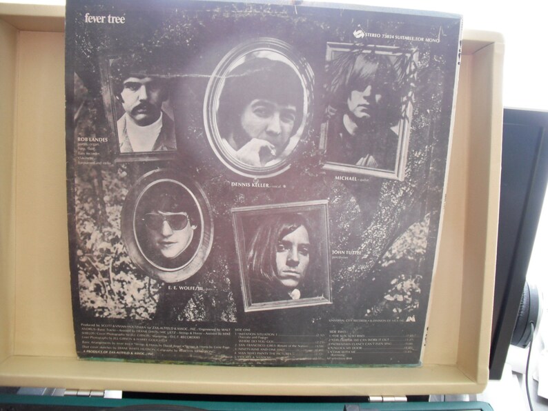 Fever Tree on UNI Records 1968 Debut Lp Psychedelic Rare | Etsy