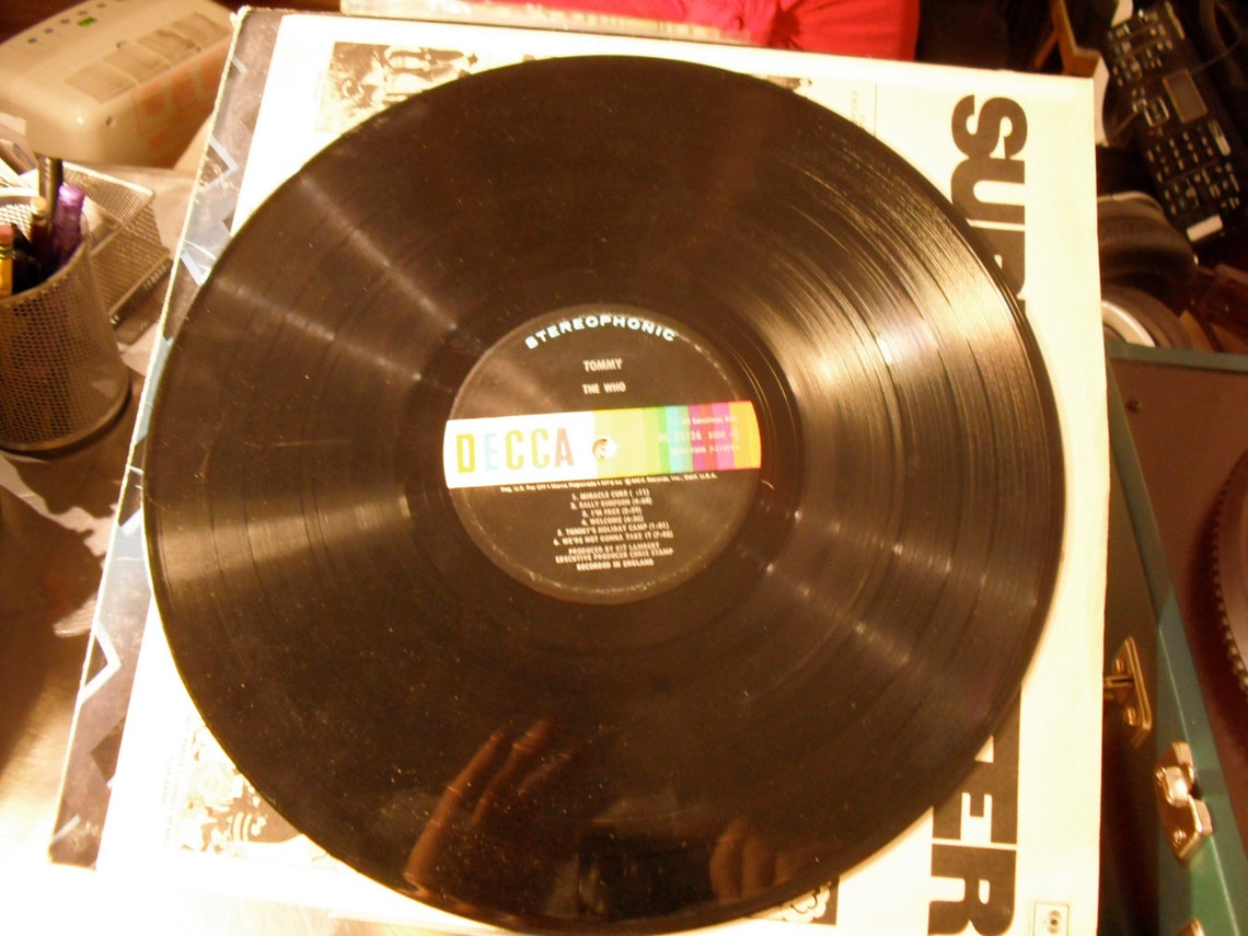 The Who Double Classic Lp on Decca 1st Rock Opera 1969 4th Lp Album ...