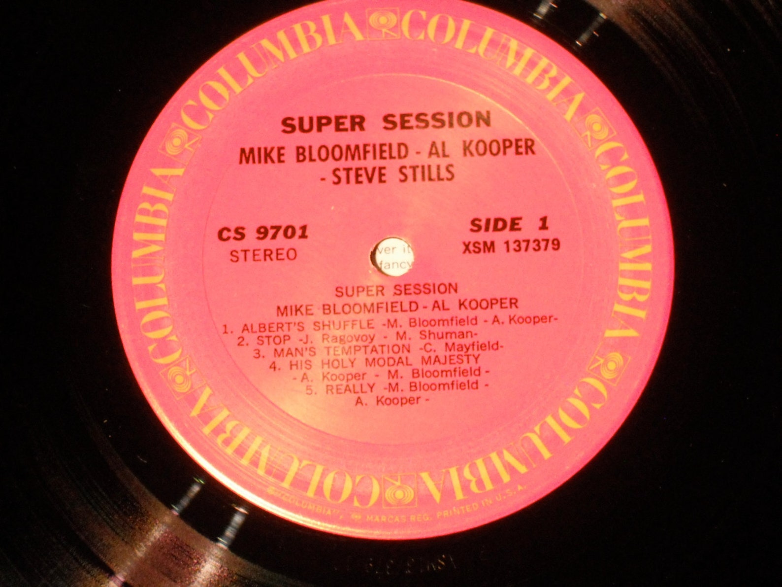 Super Session Mike Bloomfield Steven Stills Al Kooper on - Etsy