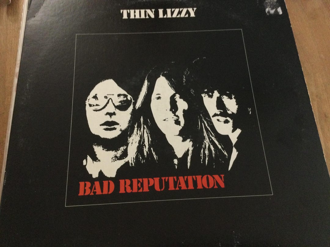 Thin Lizzy Bad Reputation Mercury Records 1977 - Etsy