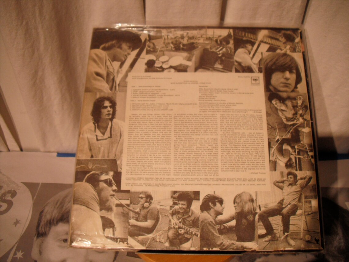 Super Session Mike Bloomfield Steven Stills Al Kooper on - Etsy