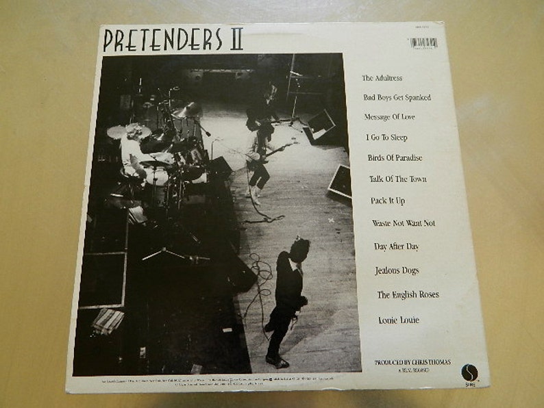 Sale on the the Pretenders II Sire Records USA 1981original LP - Etsy