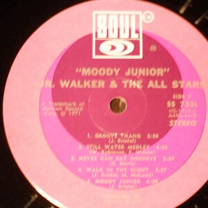 Jr. Walker and the All Stars Moody Junior on Soul Records Motown Back ...