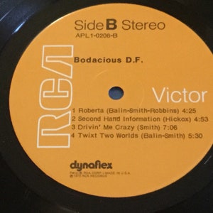 Bodacious DF One off 1972 Marty Balin of Jefferson Airplane Quicksilver ...