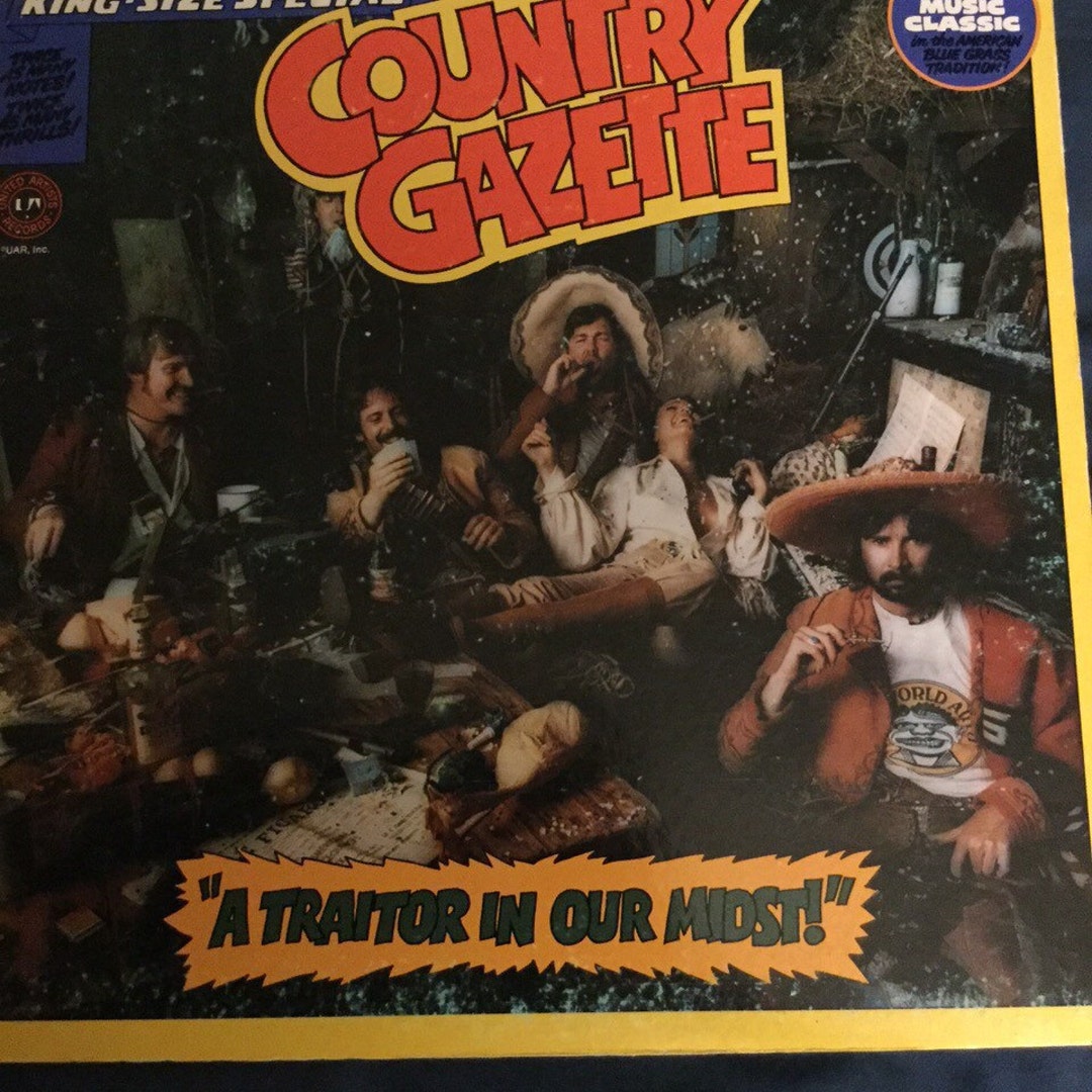 Country Gazette A Traitor in Our Midst on United Artist Records 1972 ...