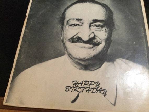 Happy Birthday Meher Baba RARE BOOTLEG Basically Private - Etsy