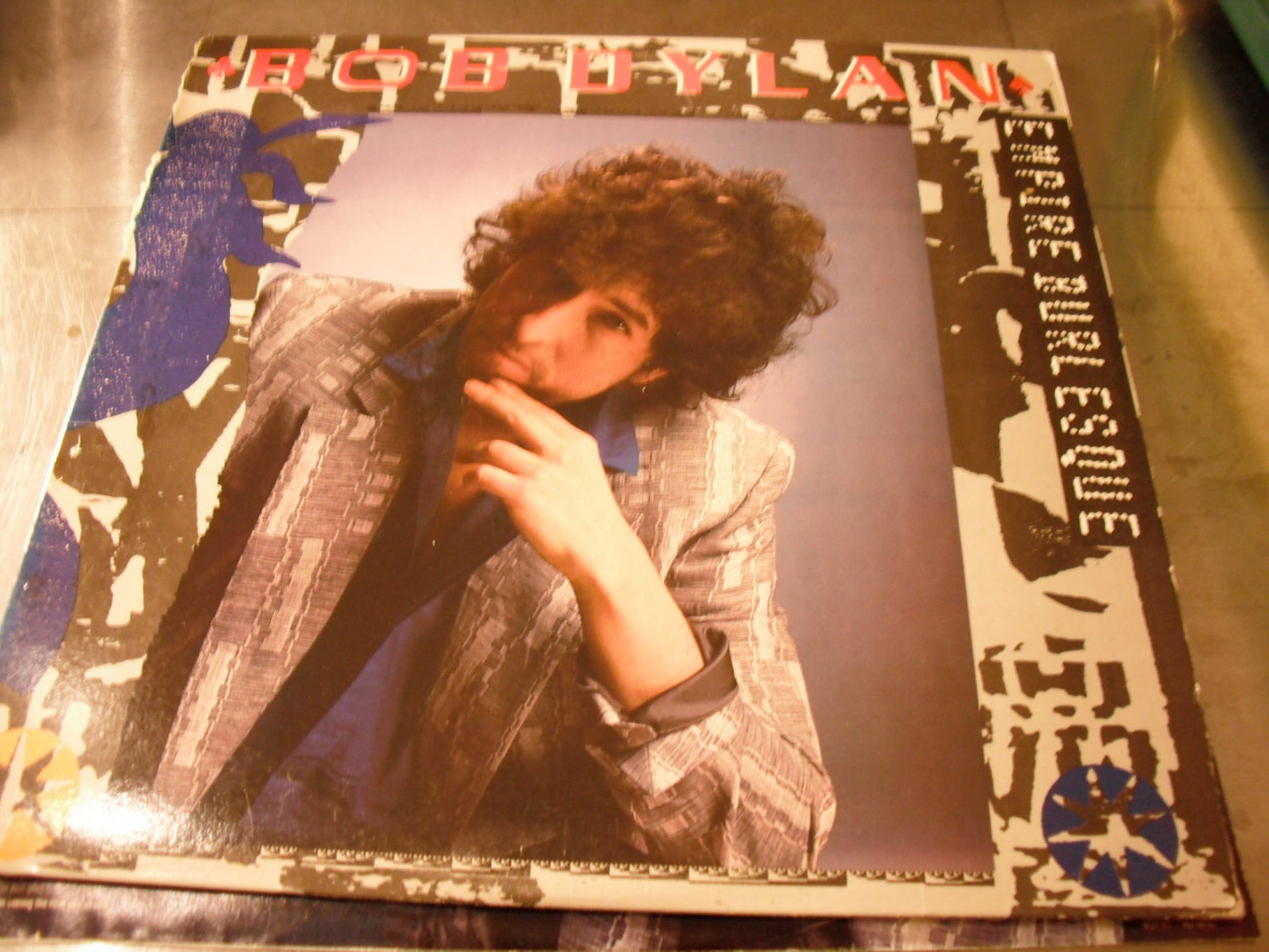 Bob Dylan Empire Burlesque 1985 on Columbia Records - Etsy