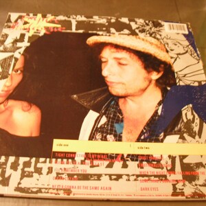 Bob Dylan Empire Burlesque 1985 on Columbia Records - Etsy