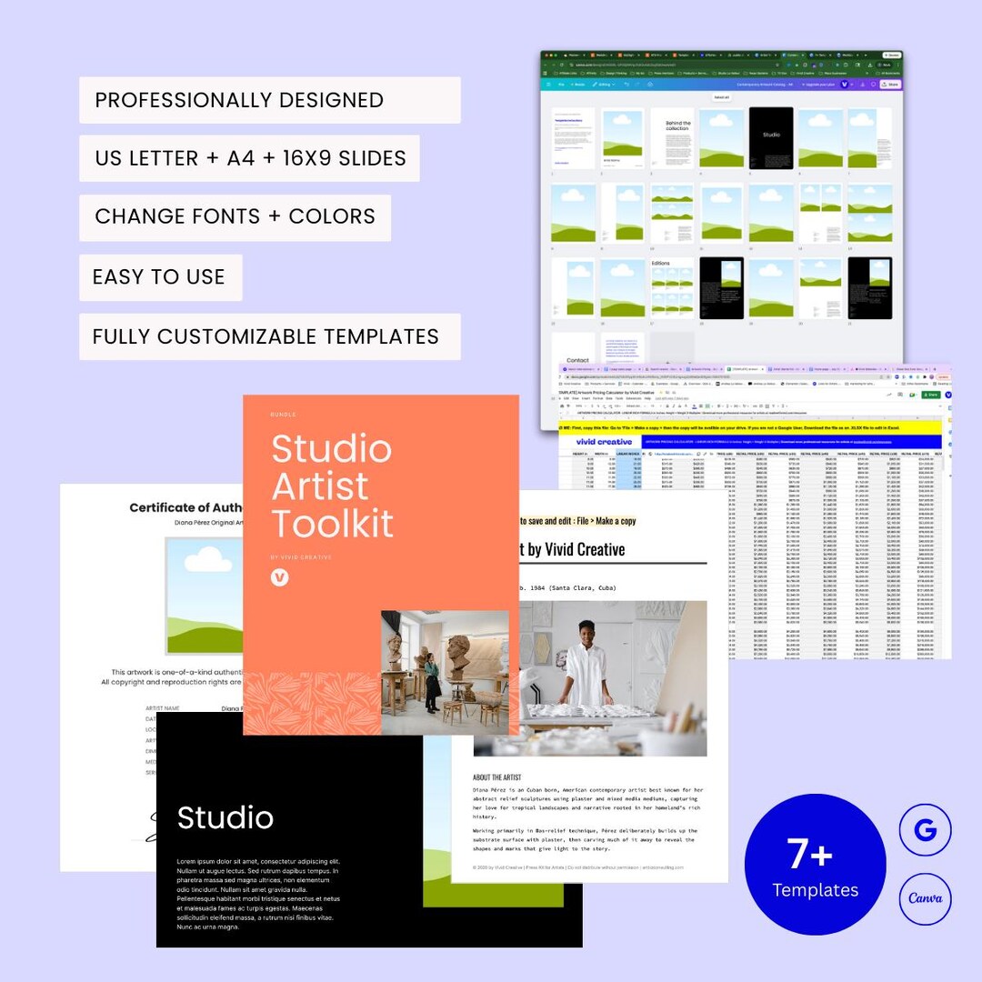 Studio Artist Toolkit - Etsy